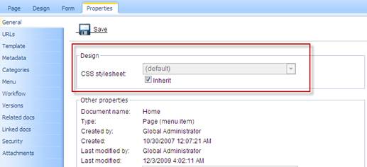 T2: Cascading Style Sheets Tutorial for Kentico CMS